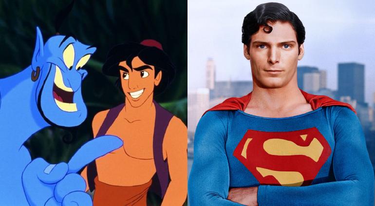Esta es la relación entre Aladdín y Superman 🎦