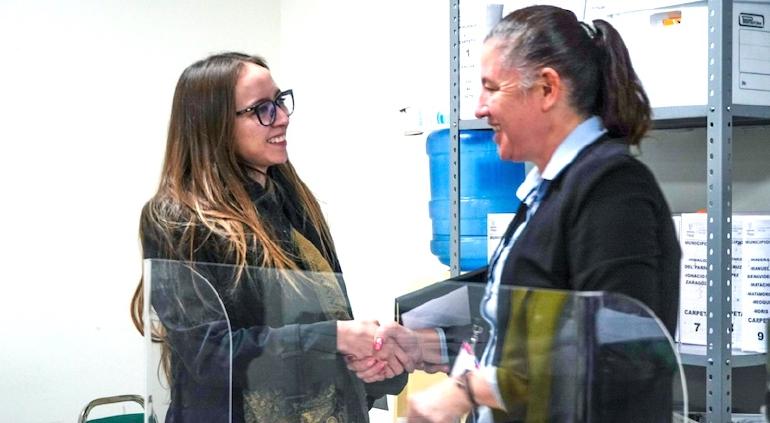 Apertura y apoyo a la gente: Carla Rivas a equipo en Desarrollo Humano