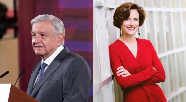 Exhibe AMLO a Denise Dresser por opinar sobre la ministra Esquivel