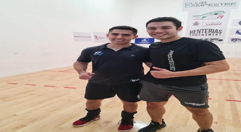 Rodrigo Montoya y Javier Mar son campeones nacionales de Raquetbol