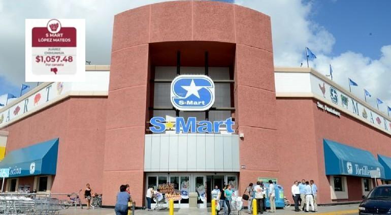 Smart López Mateos con los precios más altos en la canasta básica