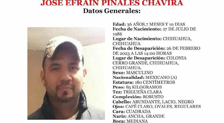 Familiares pidieron ayuda de la comunidad para buscar a José Efraín ...