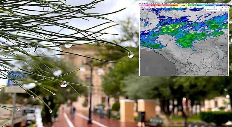 Intervalos de chubascos esta mañana para seis zonas: Conagua
