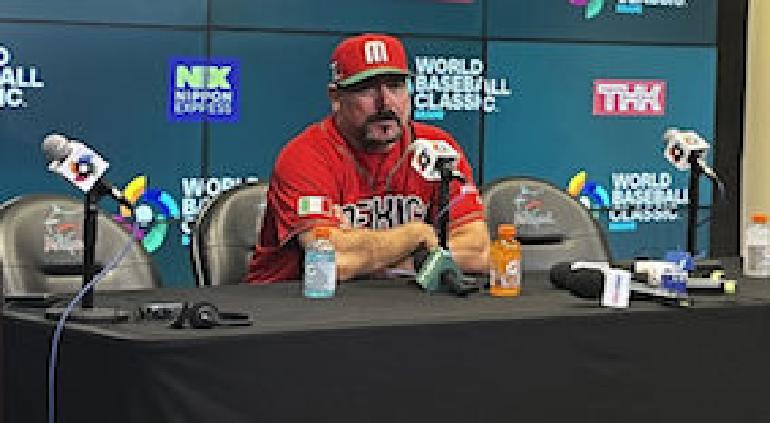 Benjamín Gil, orgulloso del papel de México en el Clásico Mundial