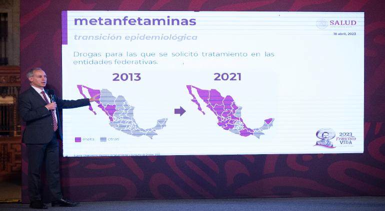 Grave problemas de metanfetaminas; superaron drogas de impacto: Gatell