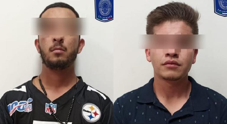 Capturaron a dos jóvenes con 45 gramos de marihuana en Parral