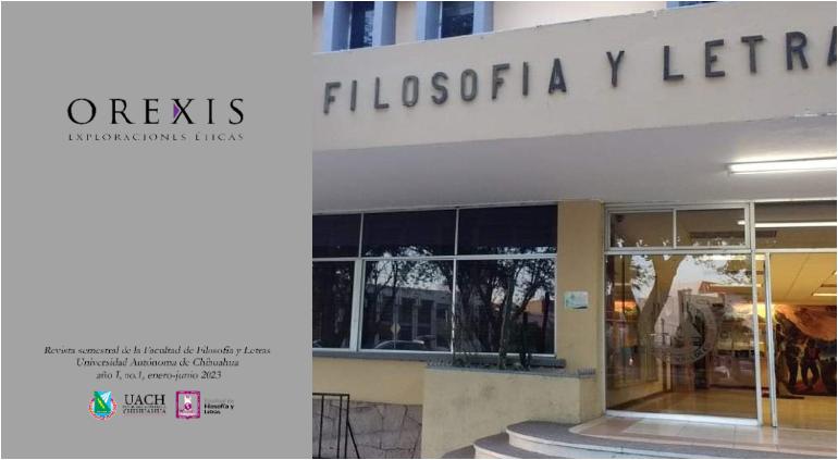 Ética y filosofía: presentarán Orexis, revista científica de FFYL UACH