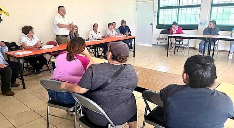 Exitosa reunión con padres de la Federal 15; fortalecerán protocolos