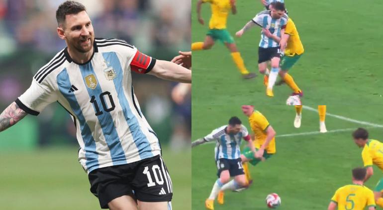 Anota Messi su gol más rápido y realiza jugadón de regate 🎦