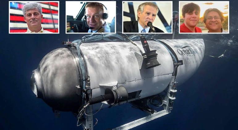 Esta es la lista de las 5 víctimas del submarino Titán