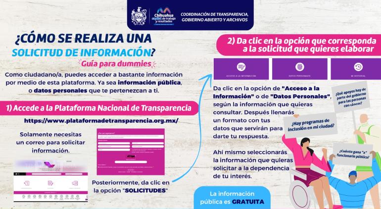 Ve aquí como puedes solicitar información a Transparencia