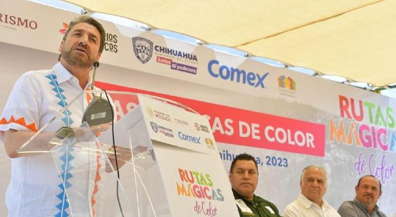 Mejorarán "Rutas Mágicas de color" en Creel con murales pintorescos