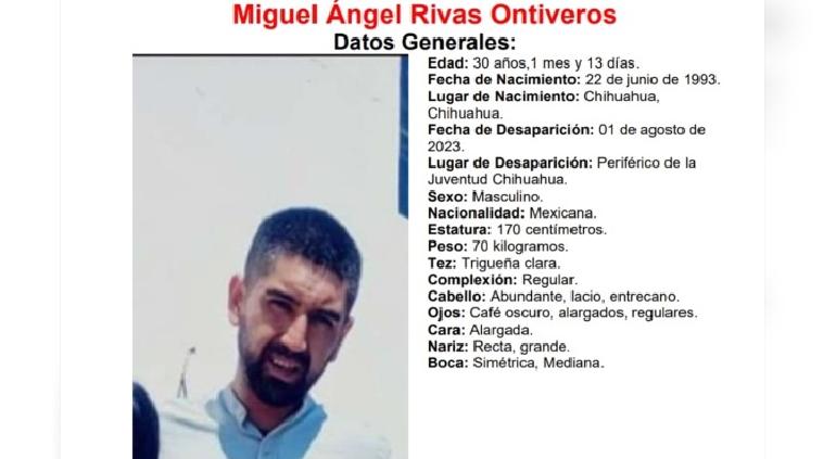 La Fiscalía General del Estado publicó la pesquisa de Miguel Ángel ...