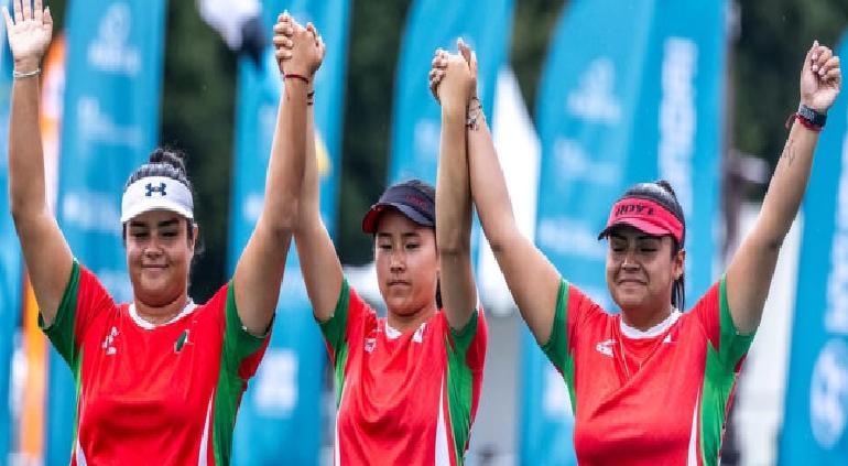 Ganaron Mexicanas plata en Copa del Mundo de Tiro con Arco