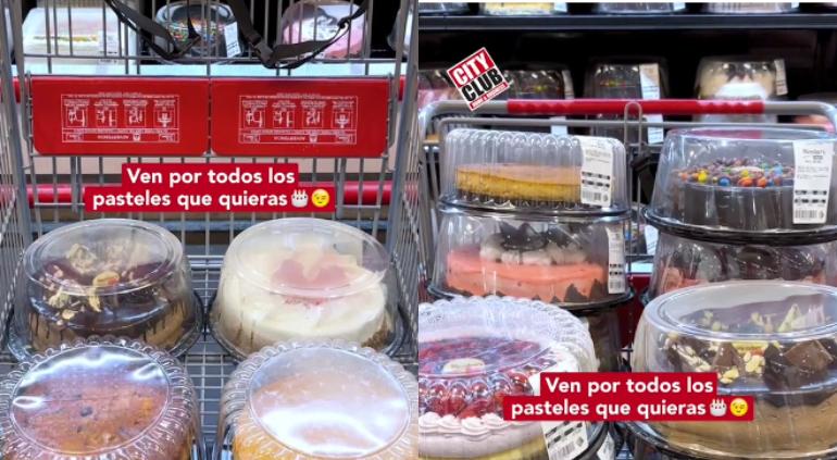 Llévate los pasteles que quieras: City Club se burló de Costco
