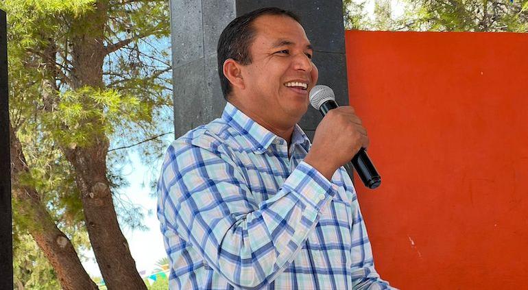 Sergio Luis Olvera, alcalde del municipio de La Cruz u la COESVI ...