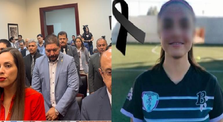 Guardan en la UACH minuto por Siria Fernanda