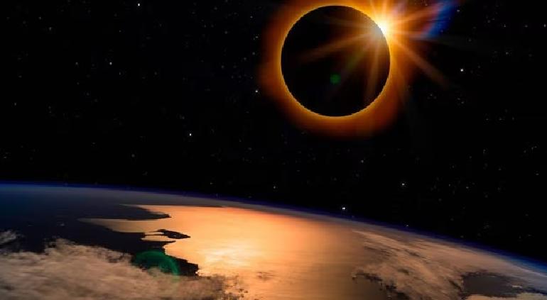 ¿Qué no debes hacer durante el eclipse solar 2023?