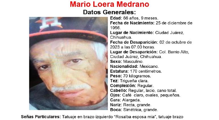 La Fiscalía difundió la fotografía de un hombre de la tercera edad a ...