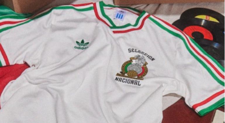 ¿Colaboración? Lanzó Adidas playeras retro de la Selección Mexicana
