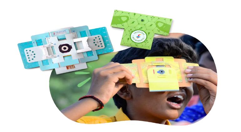 ¿Microscopio de papel? Conoce el Foldscope