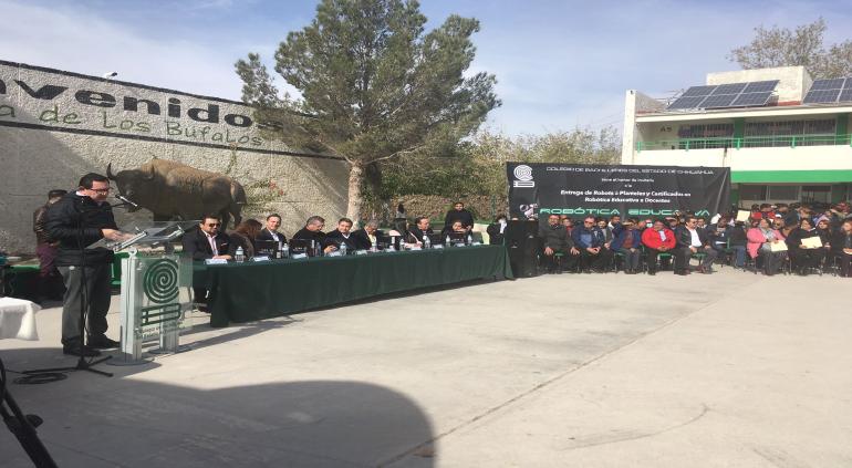El día de hoy en el Colegio de Bachilleres #9 hicieron entrega de ...