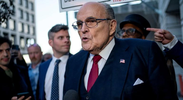 Cayó en bancarrota exabogado de Trump, Rudy Giuliani, tras condena Cayó en bancarrota exabogado de Trump, Rudy Giuliani, tras condena