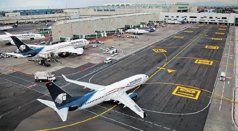 AICM reducirá 9 mil 413 operaciones aéreas