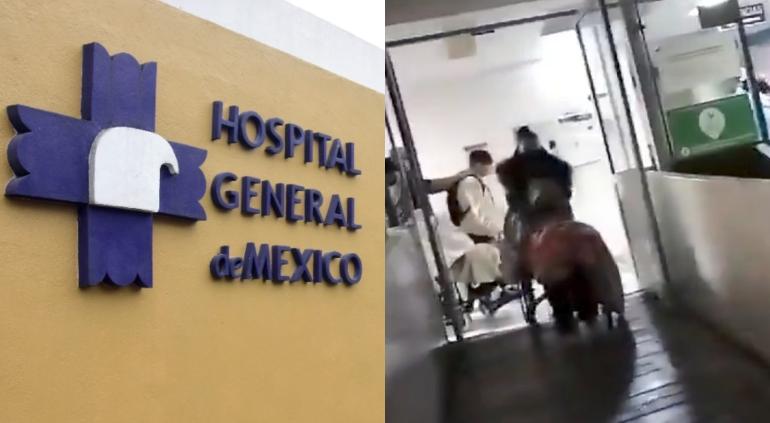 Desalojan Hospital General de México por fuga de oxígeno medicinal Desalojan Hospital General de México por fuga de oxígeno medicinal
