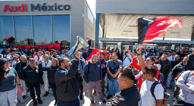 Rechazan Trabajadores Propuesta De Audi Exigen Aumento Del 10