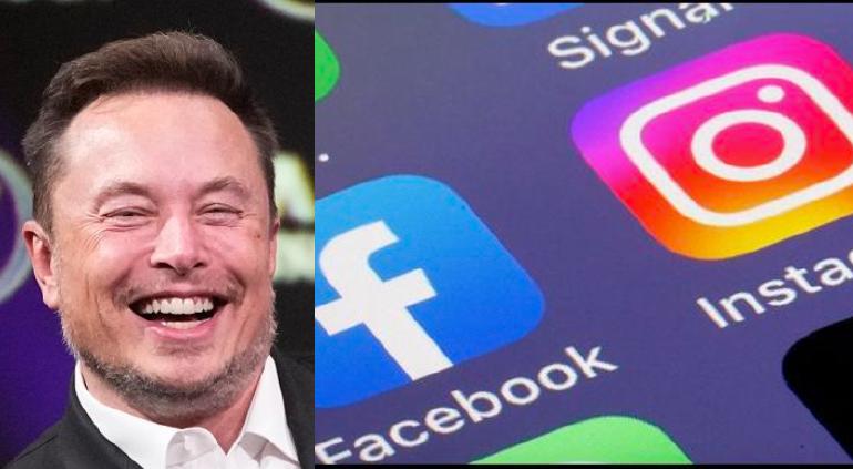 Se ataca de risa Elon Musk con meme tras caída Facebook e Instagram