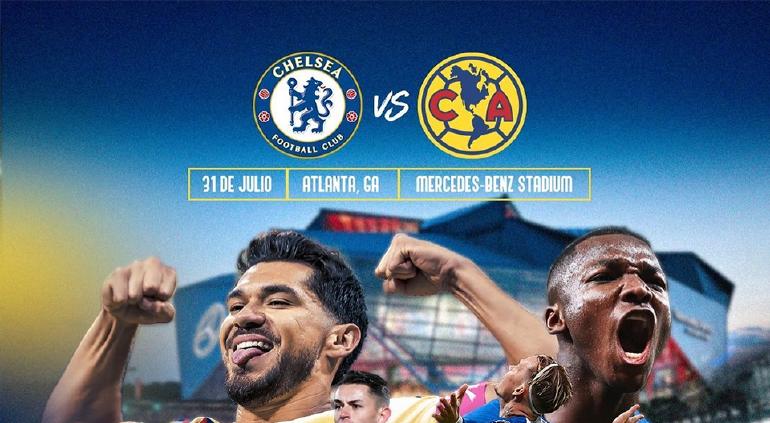 Enfrentará el América al Chelsea en julio en Atlanta