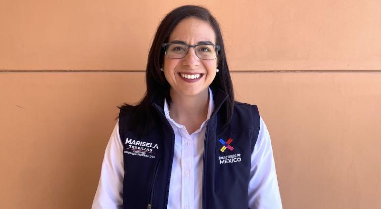 Aclara Marisela Terrazas porque quitó lona de Alex Pérez Cuellar