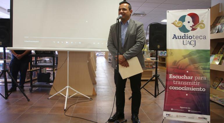 “Escuchar para transmitir conocimiento”; inauguró UACJ Audioteca
