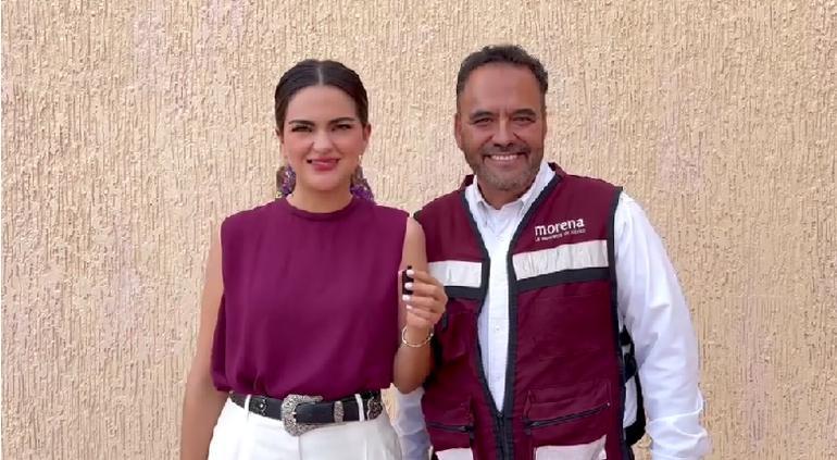 Ganamos por dos dígitos: Andrea Chávez y Juan Carlos Loera