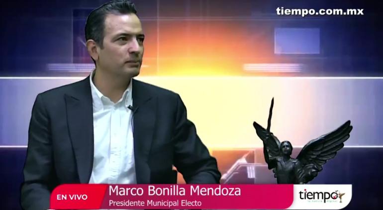 El alcalde electo, Marco Bonilla dijo estar satisfecho con los ...