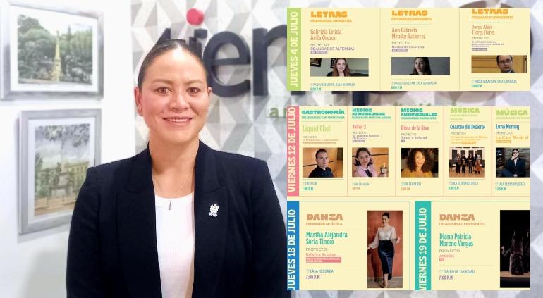 María Fernanda Bencomo Arvizo , directora del Instituto de Cultura del ...