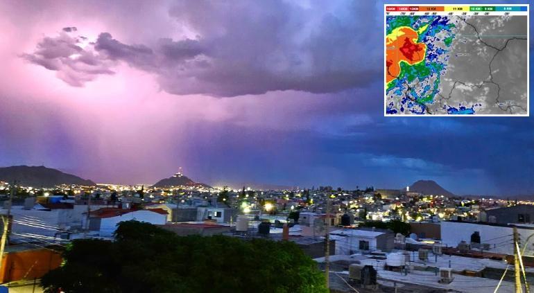 Zonas de tormenta mañaneras en el estado, advierte Conagua