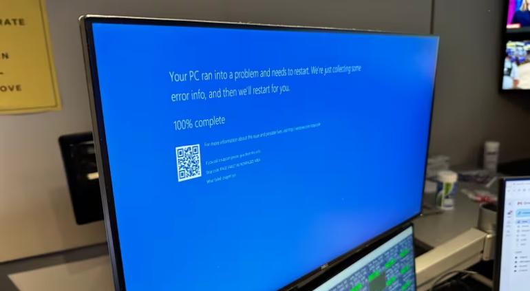 Afectó pantallazo azul a 8.5 millones de computadoras: Microsoft