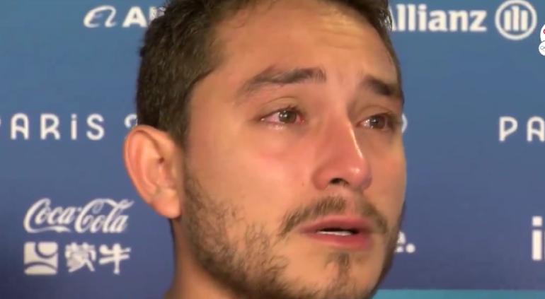 Rompe mexicano Kevin Berlín en lágrimas, quedó 4° en clavados🎦
