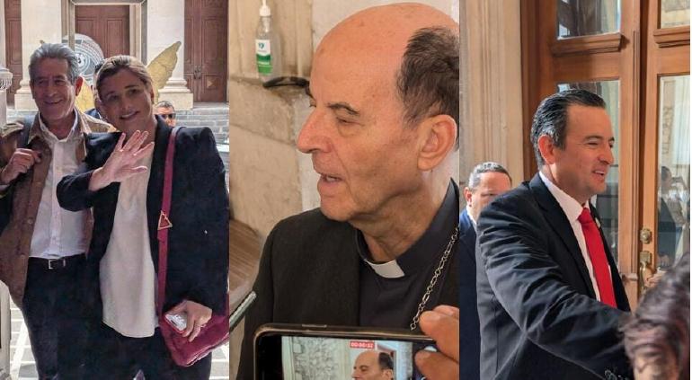 Comen Maru, Bonilla y Constanzo Miranda en Palacio