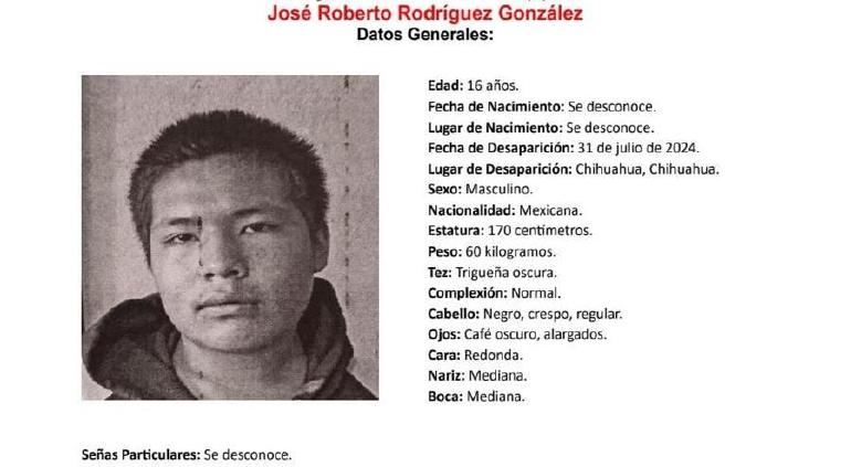 Huye José de asistencia Unidos Por: piden ayuda para localizo