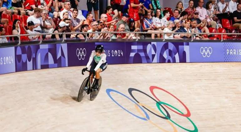 Daniela Gaxiola va por el repechaje en ciclismo de pista
