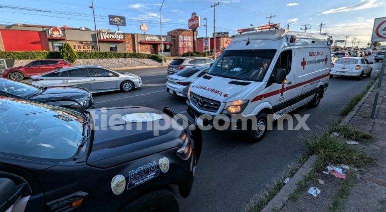 Se aventaba a los autos y lo atropellan en la Politécnico Nacional