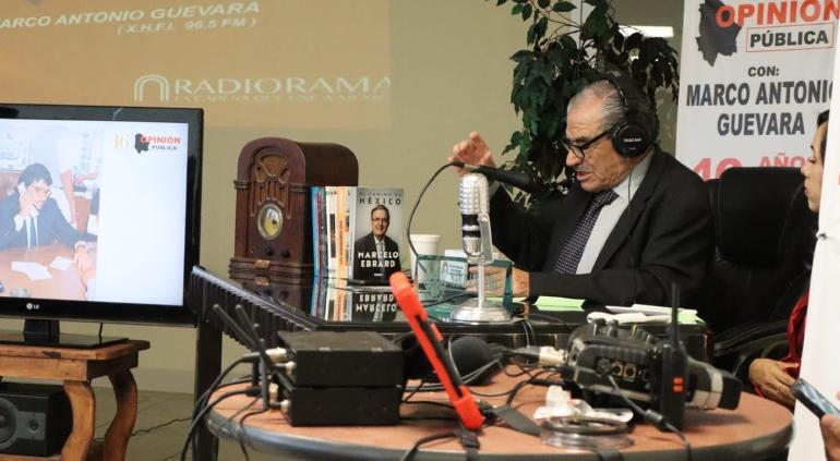 Marco Antonio Guevara festeja 46 años de Opinión Pública en radio