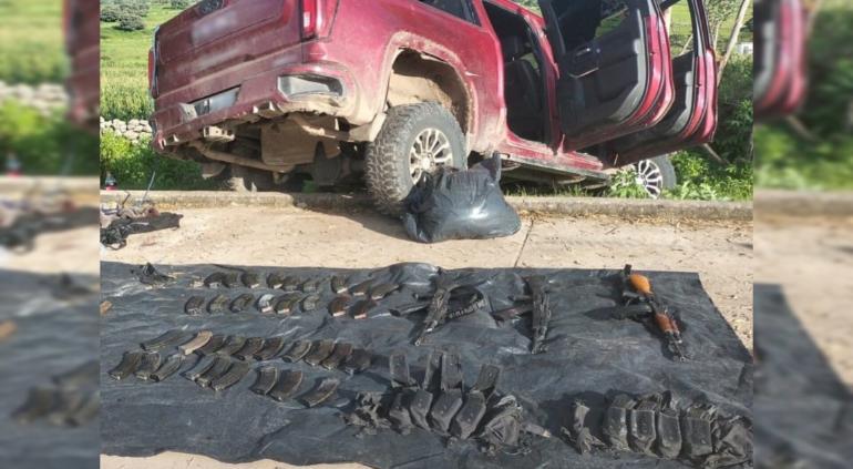 Repela GN agresión y detiene a sujeto con armamento en Zacatecas