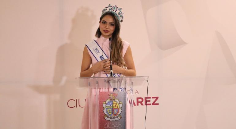Busca Carla poner en alto el nombre de Juárez como Miss Chihuahua
