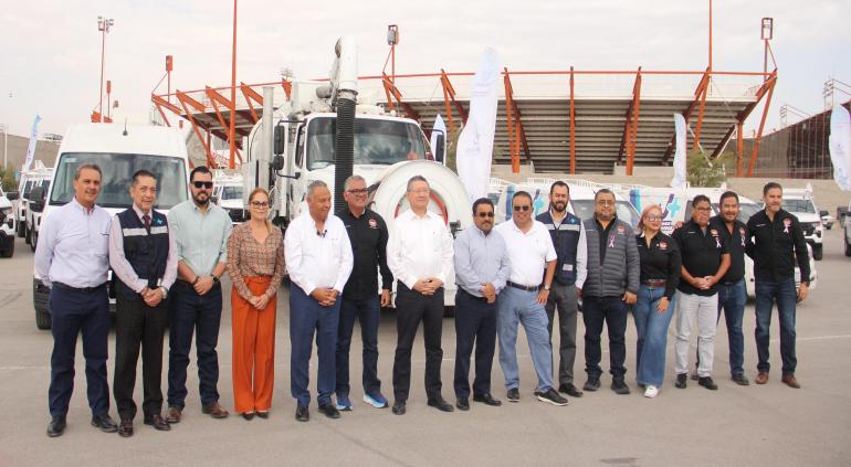 Presenta JMAS nuevas unidades con una inversión de $76 millones