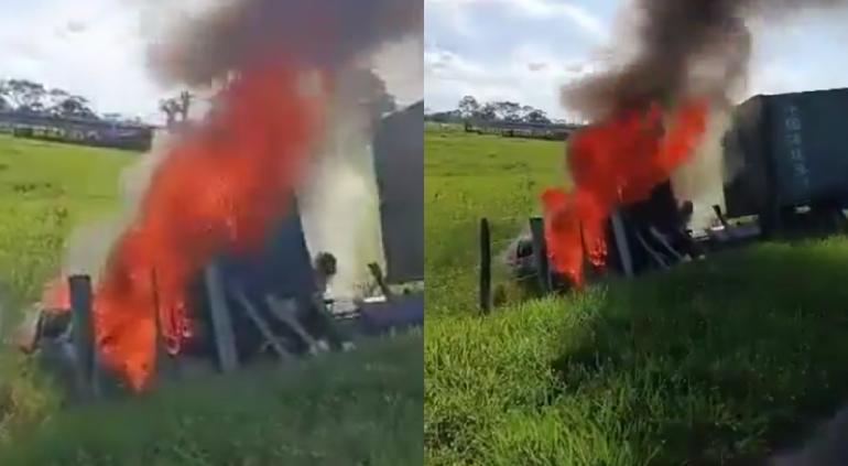 Murió bebé de 3 meses durante choque entre tráiler y camioneta