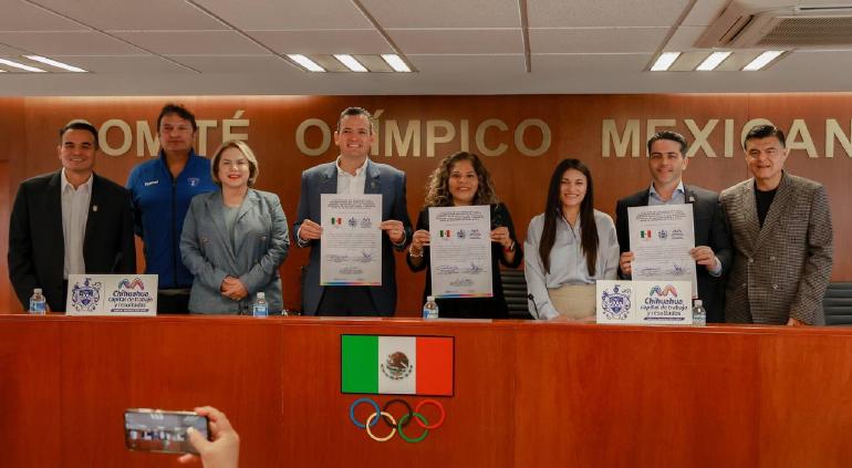 EN VIVO: Firma convenio Bonilla con Comité Olímpico Mexicano EN VIVO: Firma convenio Bonilla con Comité Olímpico Mexicano